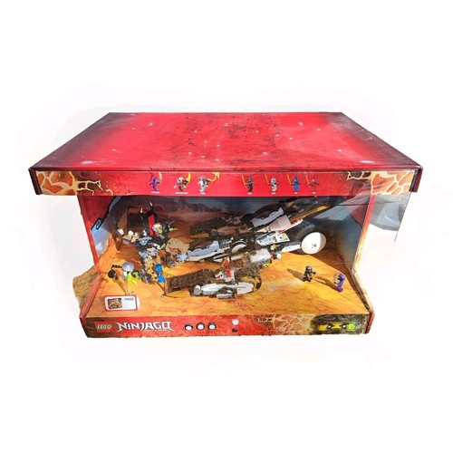 LEGO NINJAGO 70595 EX SHOP DISPLAY WITH Working Lights-Rare Official ...