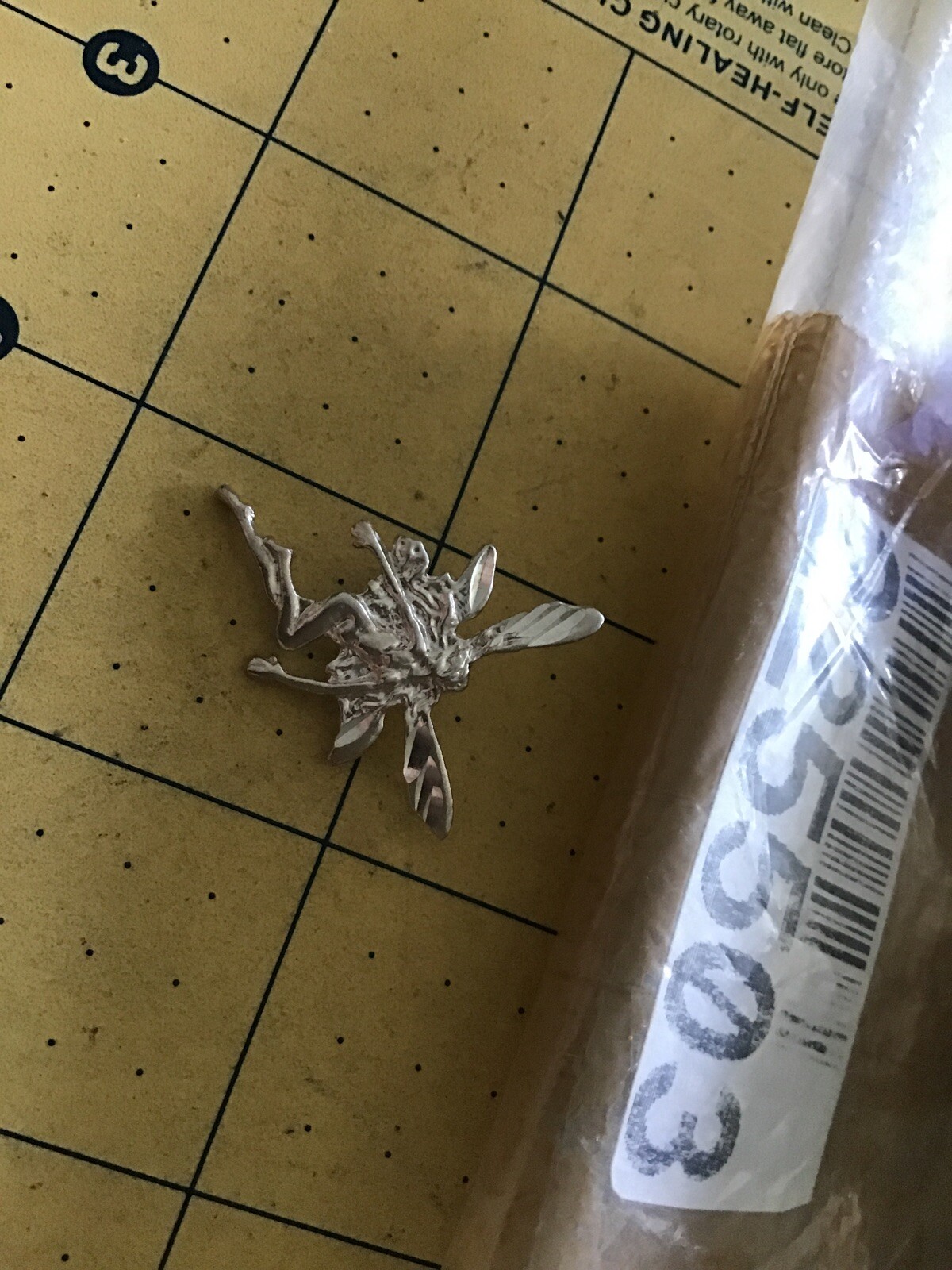 STERLING SILVER WINGED FAIRY WOODLAND NYMPH Pendant Charm | eBay