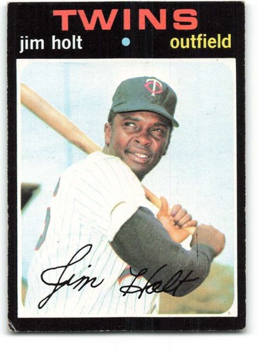 1971 Topps #7 Jim Holt EX++ Excellent++ RC Rookie Twins ID:320220 | eBay