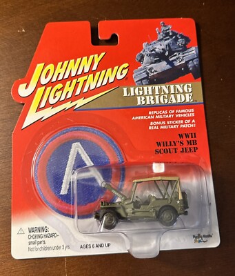 Johnny Lightning WWII Willy's MB Scout Jeep-1:64 Scale- NIP | eBay