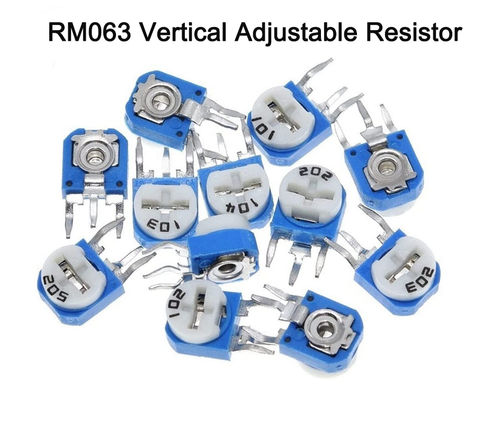 RM063 Vertical/WH06-2 Horizontal Variable Potentiometer Trimmer ...