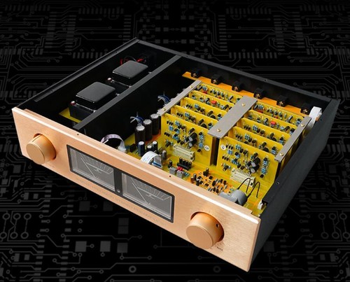 Clone Accuphase C-245 Hi-End HiFi Preamplifier VU Meter RCA XLR With ...