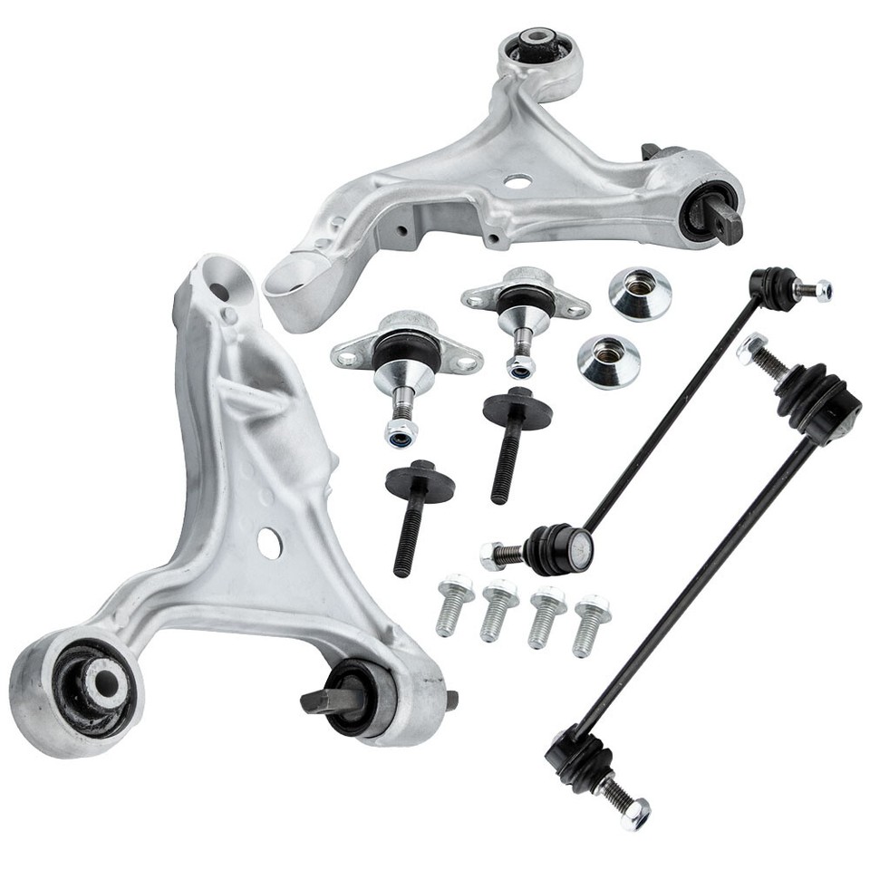 Front Suspension Wishbone Control Arms Set for Volvo S60 S80 V70 ...