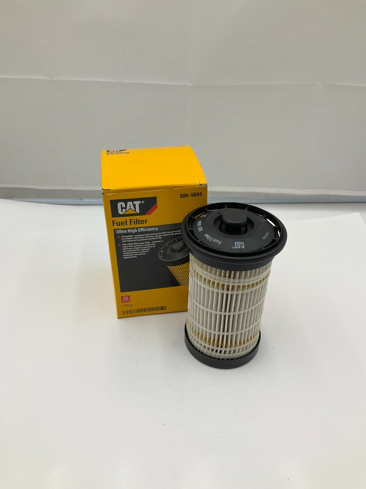 (QTY 1) GENUINE OEM CAT Oil Water Separator 509-5694 Fuel Filter *FAST ...