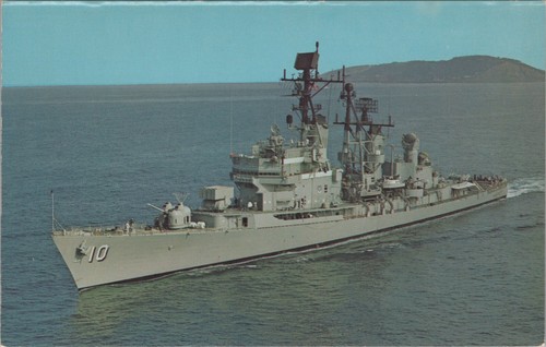 MR ALE Postcard US Navy Frigate USS King U.S.S. (DLG-10) UNP B1603 | eBay
