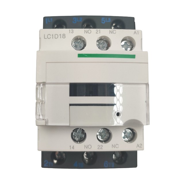 LC1D25G7 Contactor 120V coil 25A 3NO replace Schneider Contactor ...