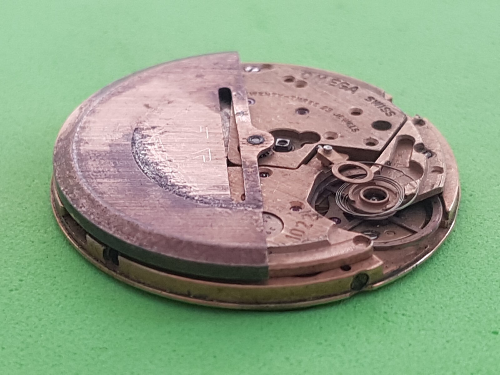 Parts Omega Movement Cal. 1022 Automatic | eBay UK