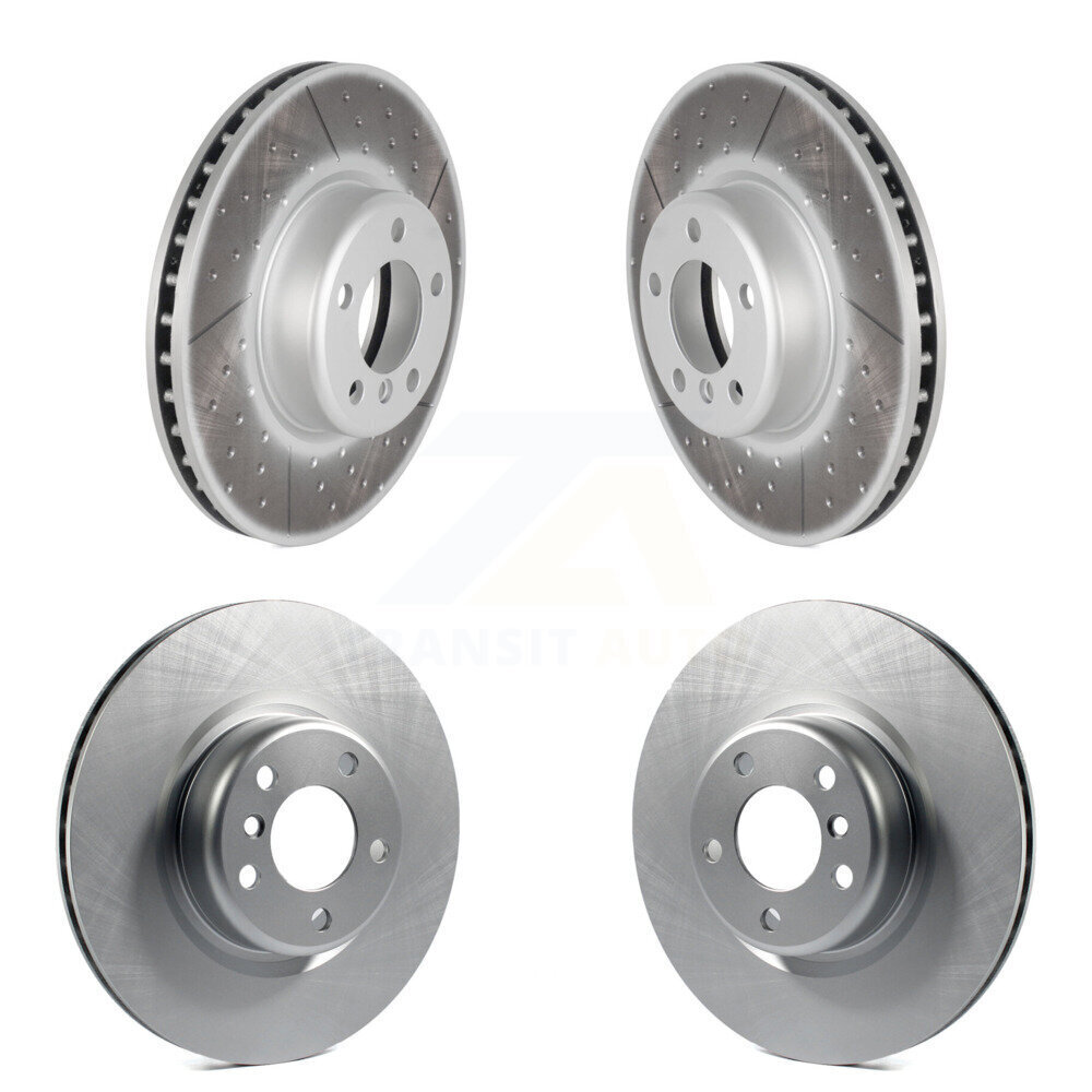 For BMW 428i 328i 320i xDrive 228i M235i Gran Front Rear Coated Brake ...