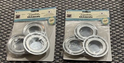 Transform Mason Tealight Inserts 3Pack Lot of 2 Ball Jar Accessories | eBay