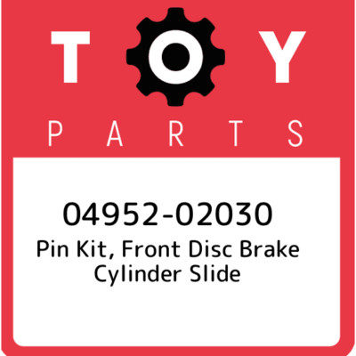 04952-02030 Toyota Pin kit, front disc brake cylinder slide 0495202030 ...