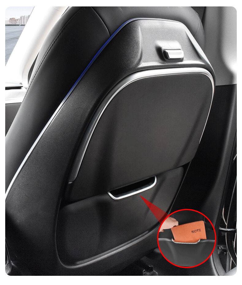 Back seat table for Tesla Model Y Car Seat Tray Table Desk black ...