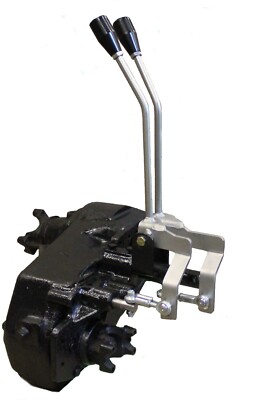 Dana 20 twin-stick shifter W/boot for 72-79 W/3-Speed trans, Jeep CJ ...