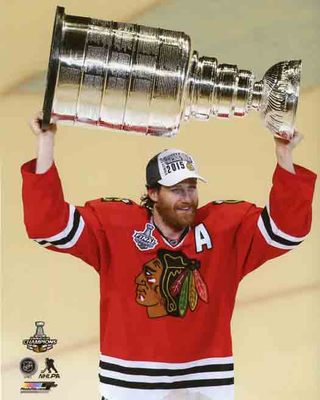 2015 Stanley Cup Champions DUNCAN KEITH Glossy 8x10 Photo Print Hockey ...