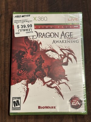 Dragon Age: Origins Awakening (Xbox 360, 2010) Expansion Pack! Sealed ...