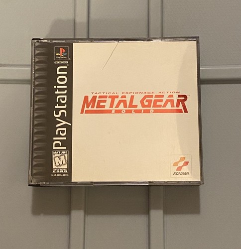 PlayStation Metal Gear Solid Game Konami 1998 | eBay