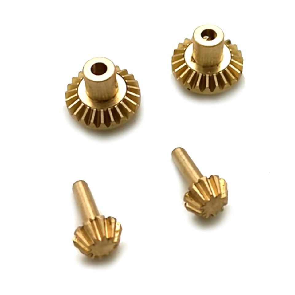 Metal Gold Color Front Rear Axle Gear For WPL 1/16 B14 B16 B24 C14 C24 ...