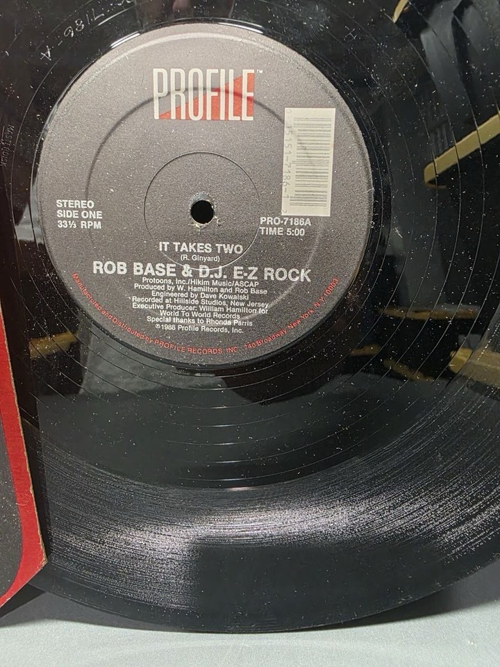 ROB BASE & D.J. E-Z ROCK - IT TAKES TWO - PRO-7186, SINGLE, VINYL ...