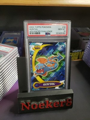 2004 Topps Pokemon Advanced Challenge Huntail #36 PSA 10 Gem MINT POP 1 ...