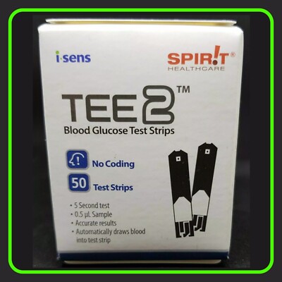 TEE2 Test Strips - For TEE 2 Meters - 1 x 50 - RRP £35 | eBay UK