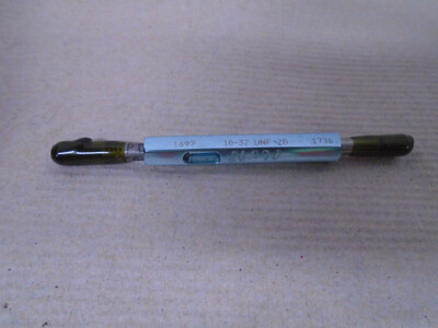 10-32 UNF 2B THREAD PLUG GAGE GO NO GO P.D.'S = .1629-1672 | eBay