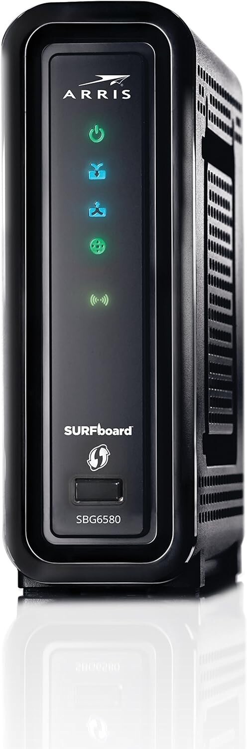 Motorola Arris Surfboard SBG6580 Cable Modem Dual Band WiFi Router ...