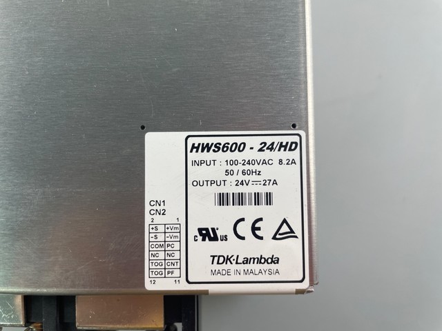 TDK Lambda HWS600-24/HD Power Supply 27A 24V () for sale online | eBay