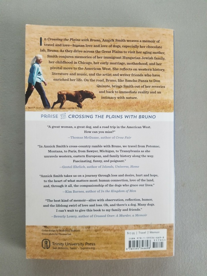 Crossing the Plains with Bruno by Annick Smith Paperback Book ...