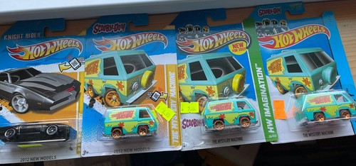 2012 Hot Wheels #38 84 Error THE MYSTERY MACHINE Teal w/Copper ...