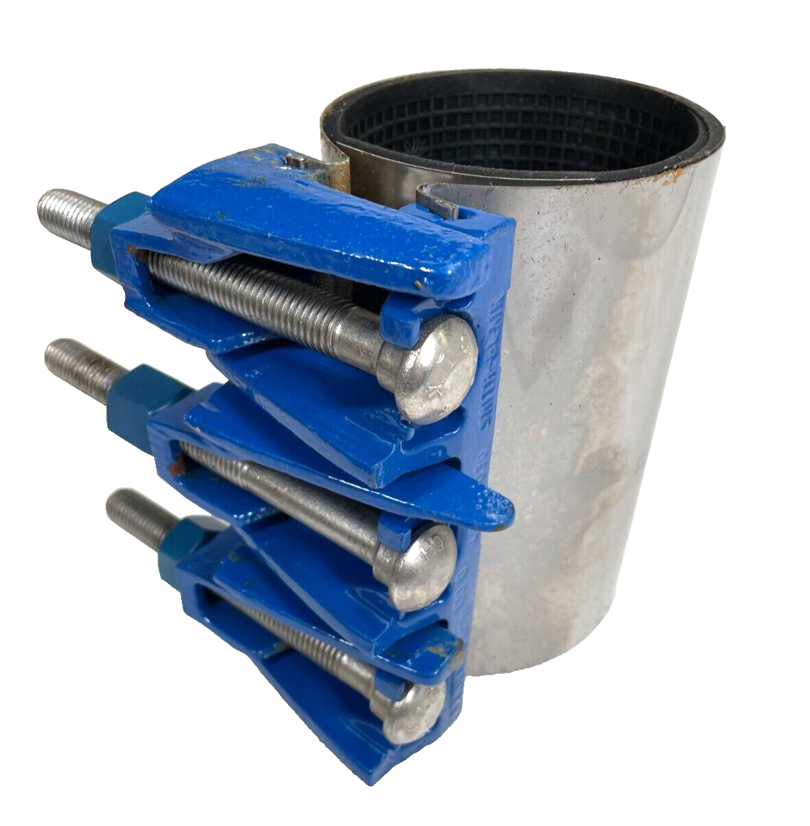 Smith-Blair 226 Full Coverage Pipe Repair Clamp 4" (4.45-4.73 OD) x 7.5 ...