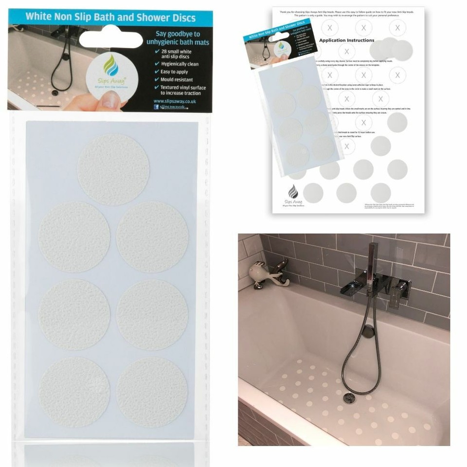 Non Slip Bath Shower Safety Tape Stickers Elderly Disabled Mobility ...