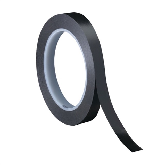 3M Vinyl Tape 471 Black 1/4 in X 36 Yd 07196 for sale online | eBay