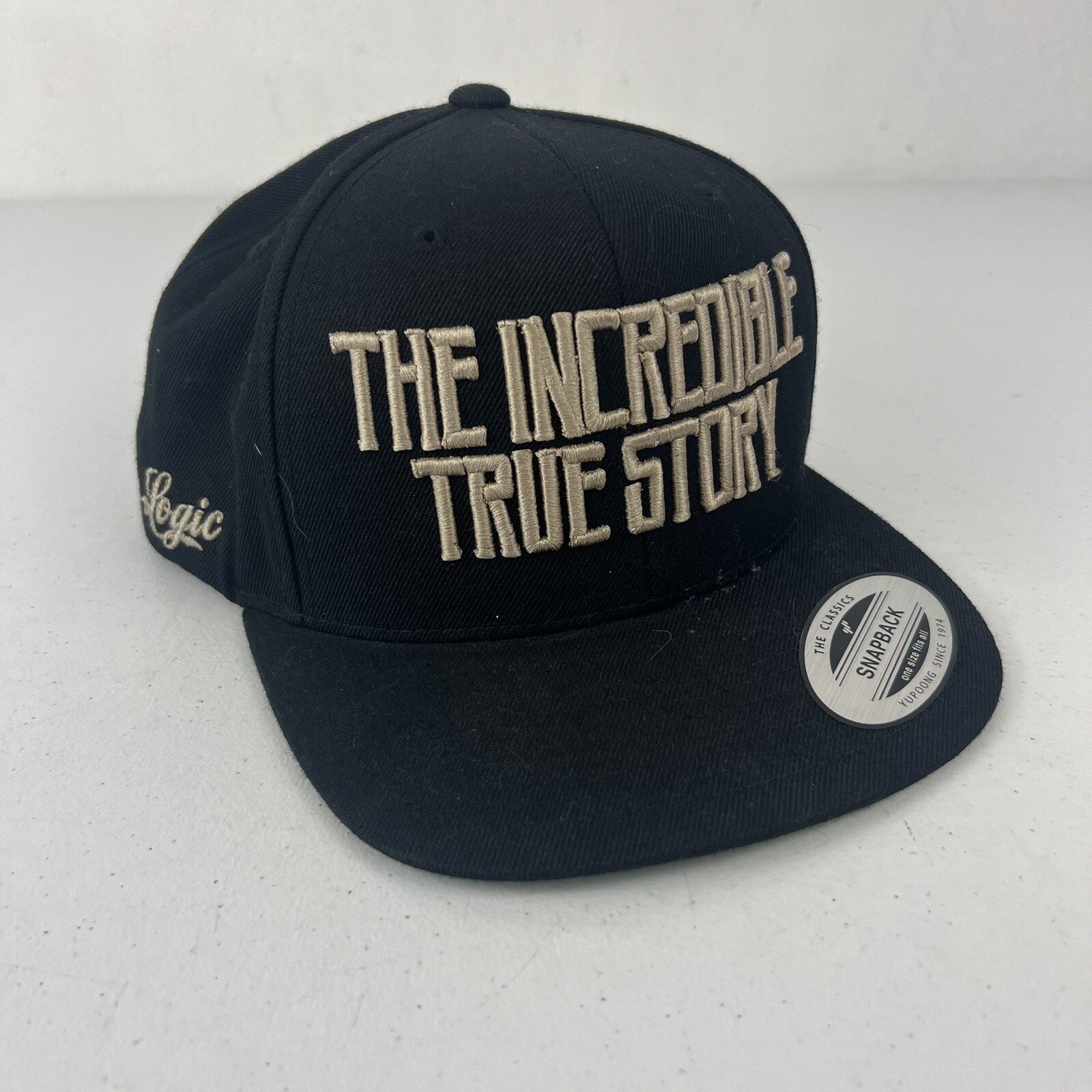 Rare Logic The Incredible True Story Snapback Hat EUC - Gem