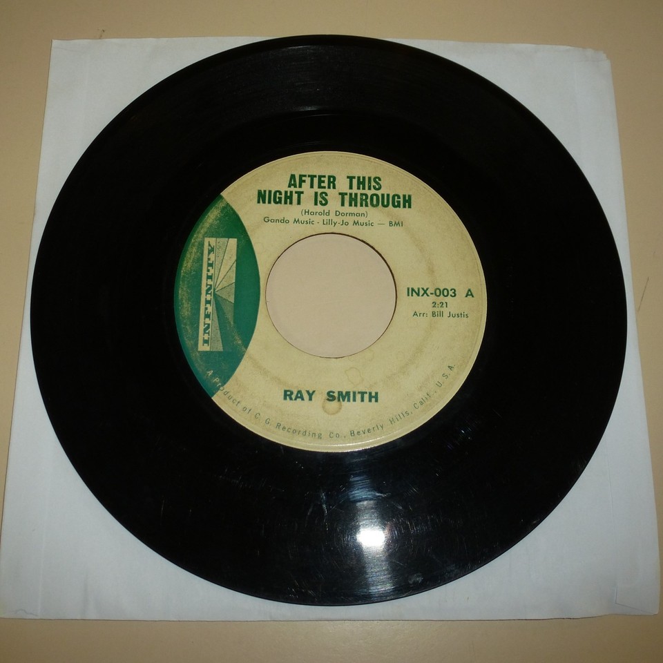 ROCKABILLY GREAT RAY SMITH 45 RPM RECORD - INFINITY 003 | eBay