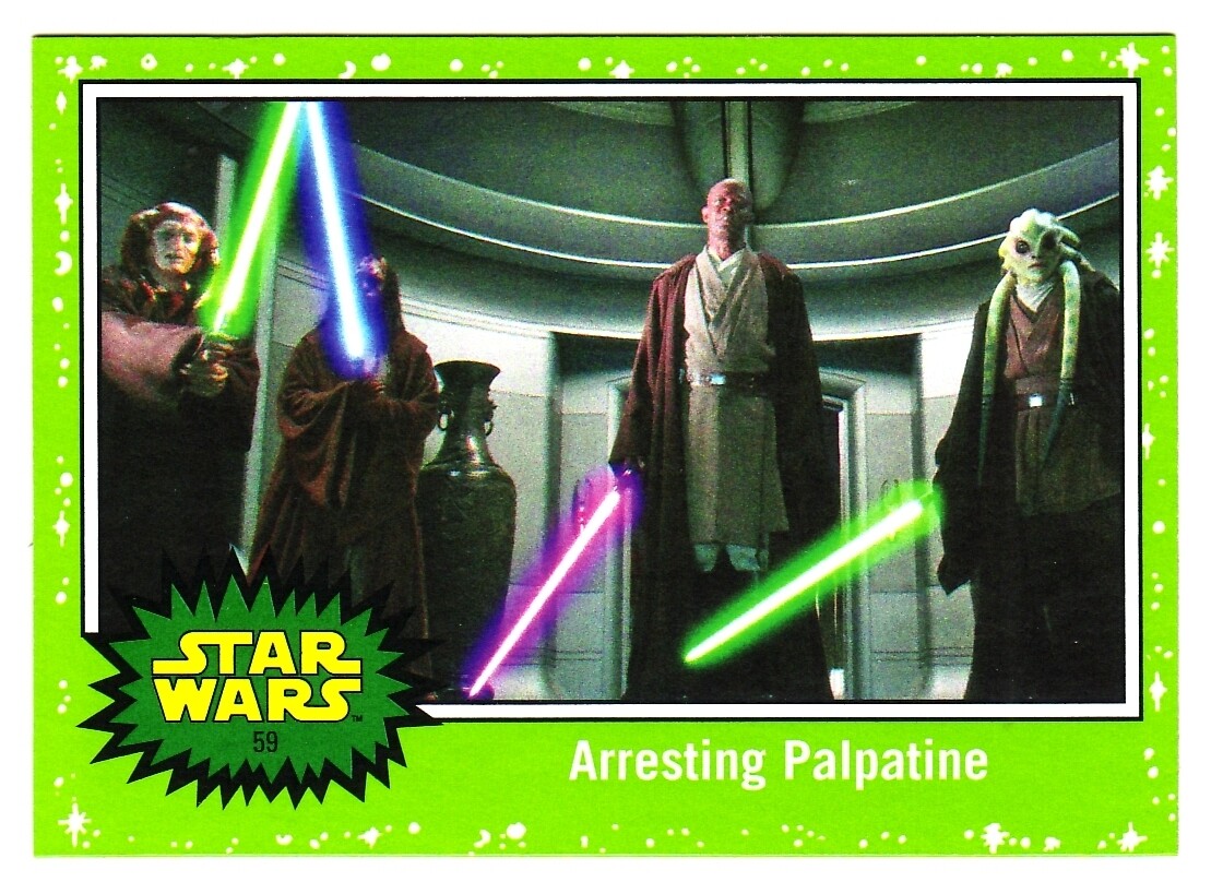 JOURNEY TO THE LAST JEDI GREEN PARALLEL CARD 59 | eBay