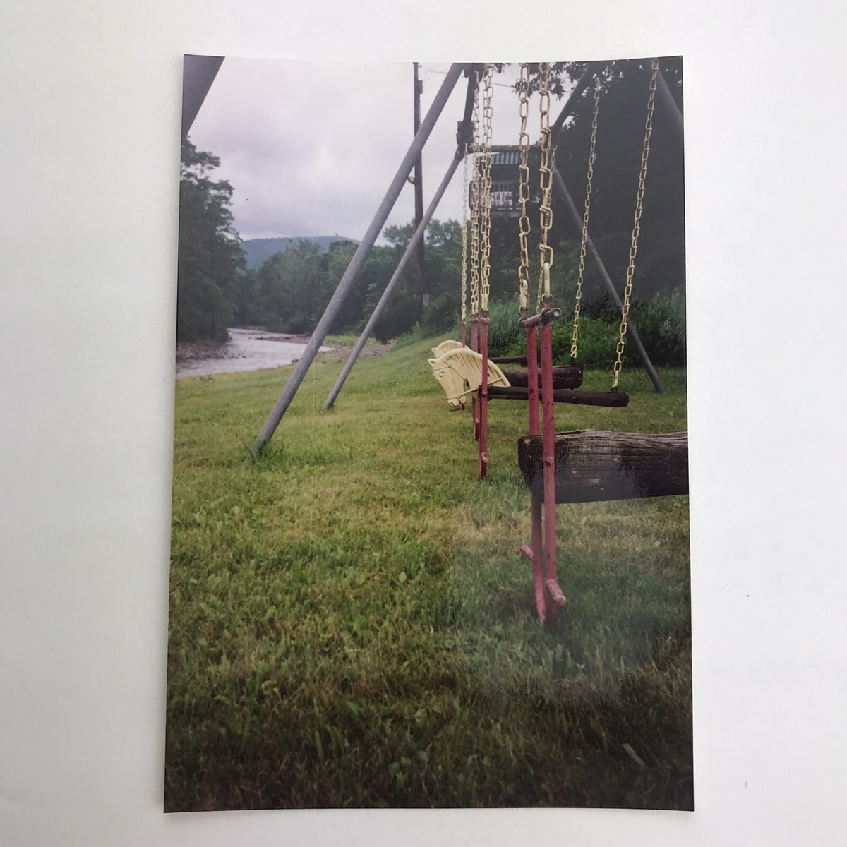 Vintage Horse Swing Set