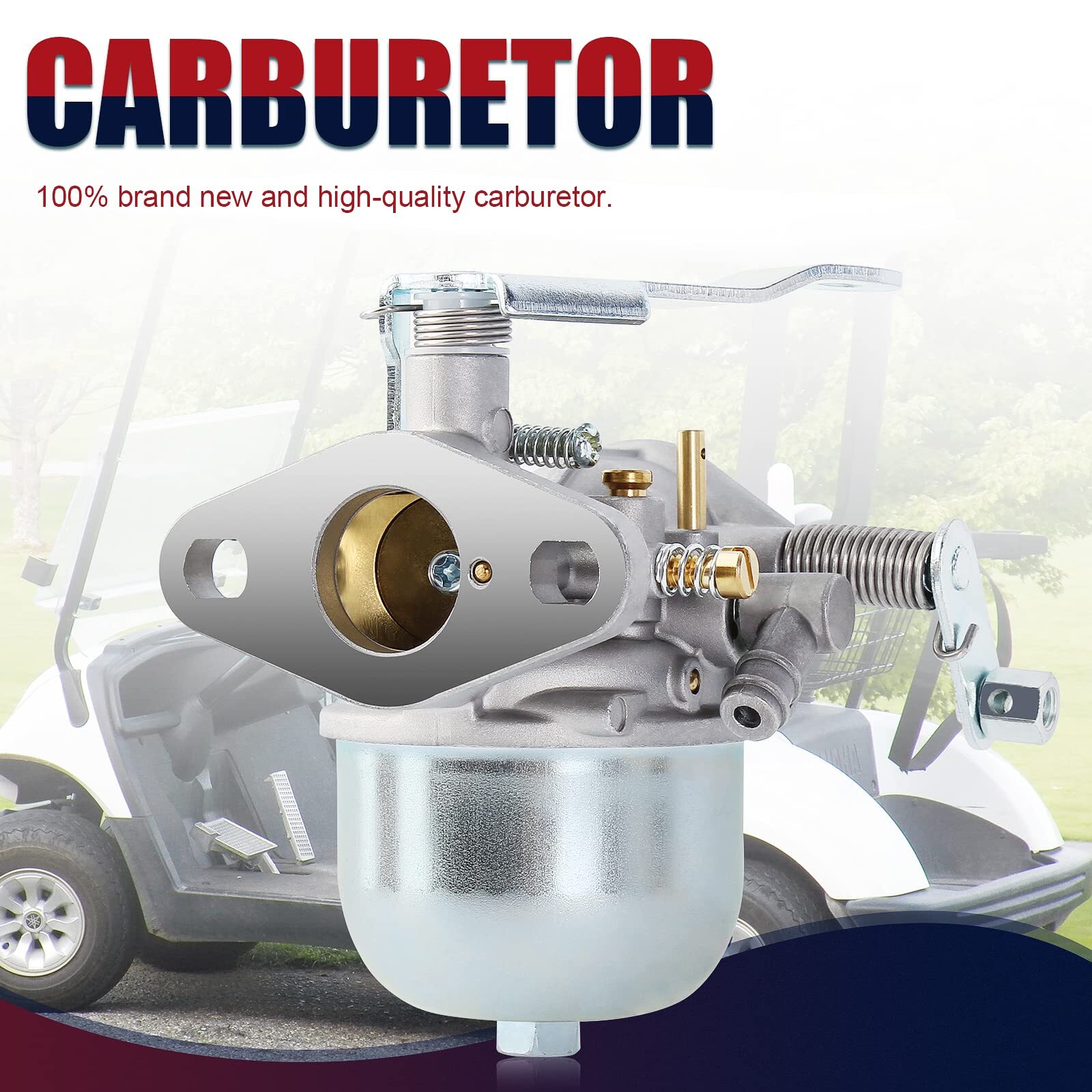 Carburetor Compatible with EZGO Marathon TXT Golf Cart Gas 2-Cycle ...