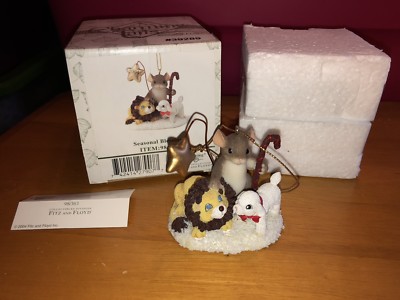 Charming Tails "SEASONAL BLESSINGS " FITZ & FLOYD NATIVITY CHRISTMAS ...