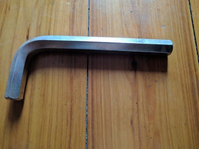 12mm M12 CRV industrial grade Allen Hex Key Wrench chrome Alan Allan ...