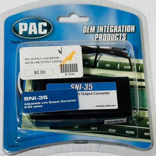 PAC SNI35 Adjustable Line Output Converter for sale online | eBay