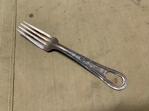 Military Spoon Only Antique Spanish American War Era US Army Mess Kit ...