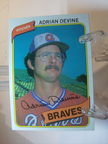 1980 Topps Baseball Card #528 - Adrian Devine - Atlanta Braves (95560 ...
