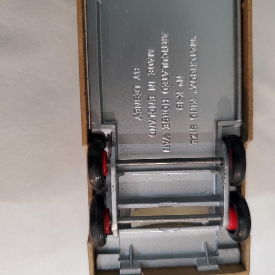 MATCHBOX KING SIZE K18 ASCOT STABLES KING SIZE PIPE TRUCK DINKY MCLEAN ...