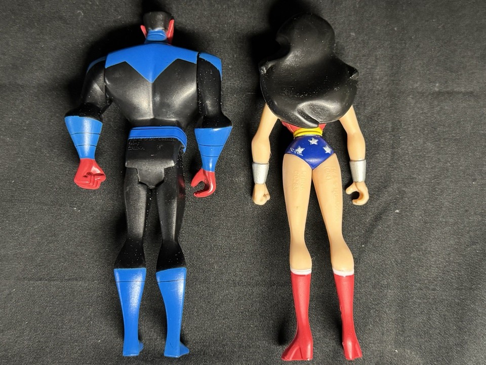 DC JLU Justice league Unlimited Action Figure Lot Etrigan Superman ...