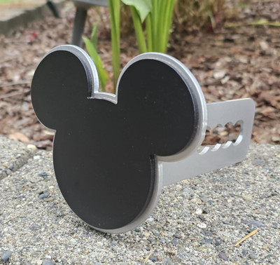 Mickey Mouse Custom Hitch Cover | eBay