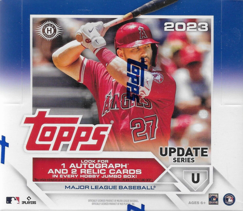 2023 Topps Update Series Baseball Factory Sealed HTA Jumbo Box ...