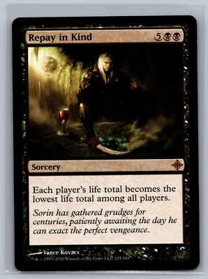 Magic The Gathering Rise of the Eldrazi Repay in Kind #125/248 MTG TCG ...