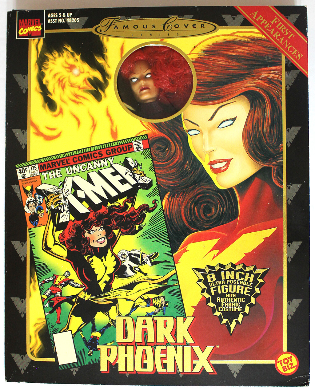 Dark Pheonix 1998 Marvel Famous Covers Toy Biz Action Figure in Box | eBay