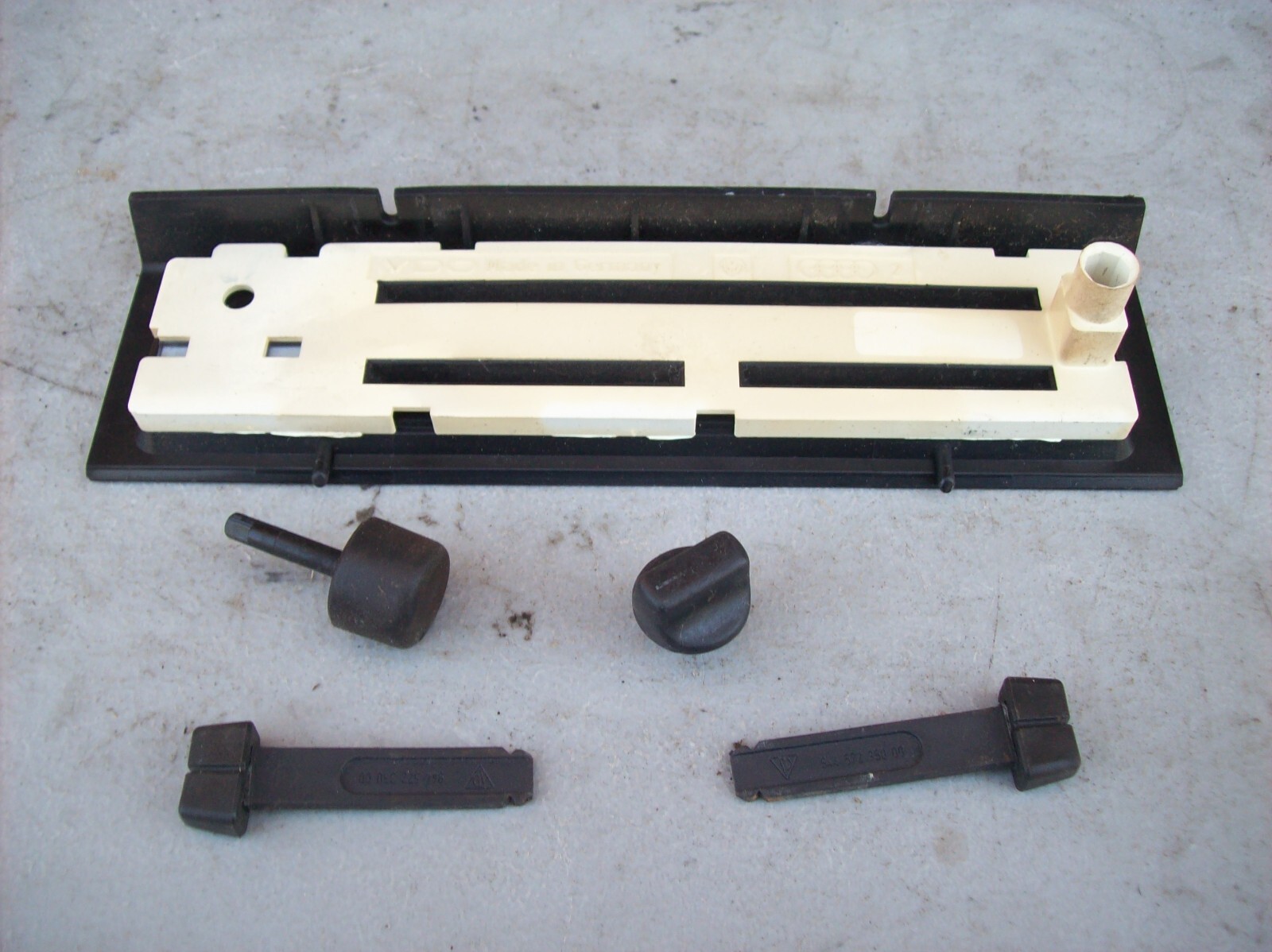 Porsche 944 EARLY Climate Control HVAC Face Plate VDO Faceplate w ...