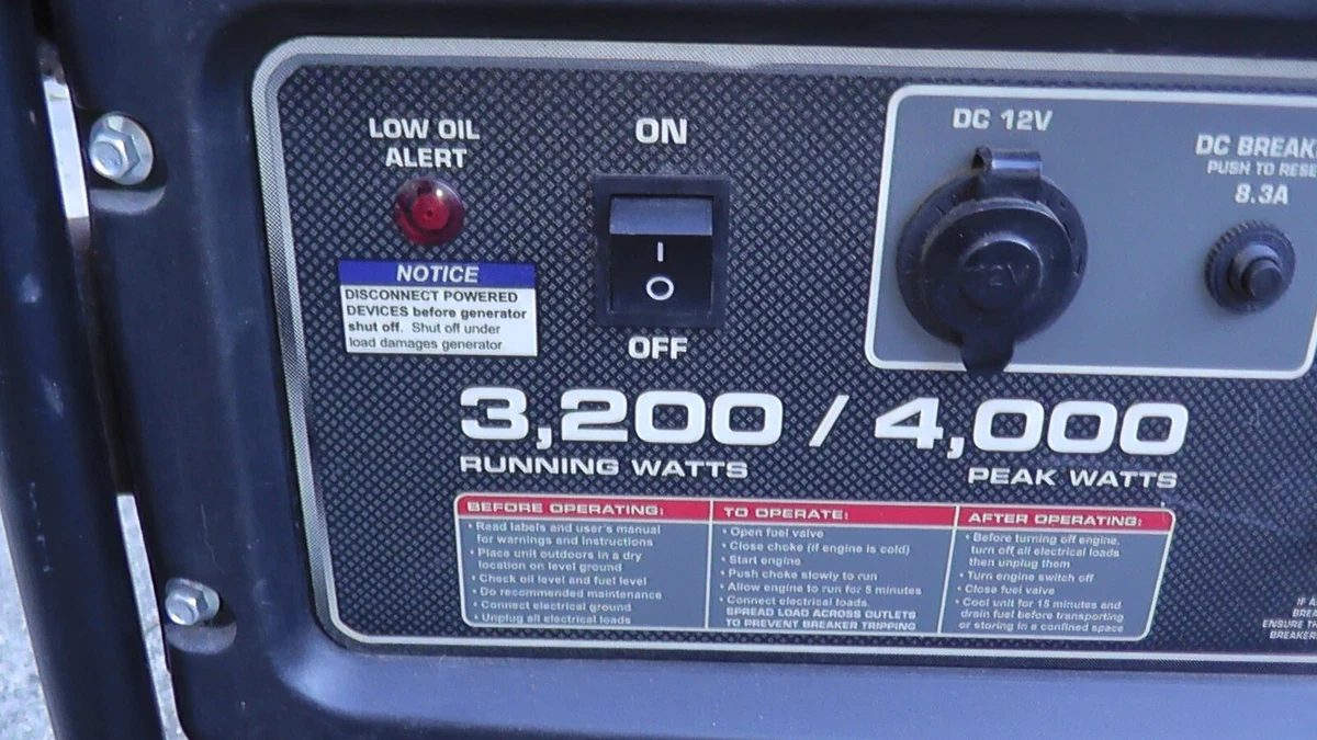 Predator 4000 3200/4000W Portable Generator: User Review, 52% OFF