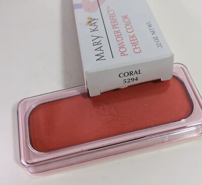 Mary Kay Coral Powder Perfect Cheek Color # 5294 New/Old Stock ...